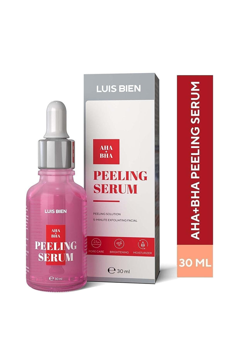 Luis Bien AHA+BHA Cilt Yenileyici Kırmızı Peeling Serum 30 ml (Aha 10% – Flavus