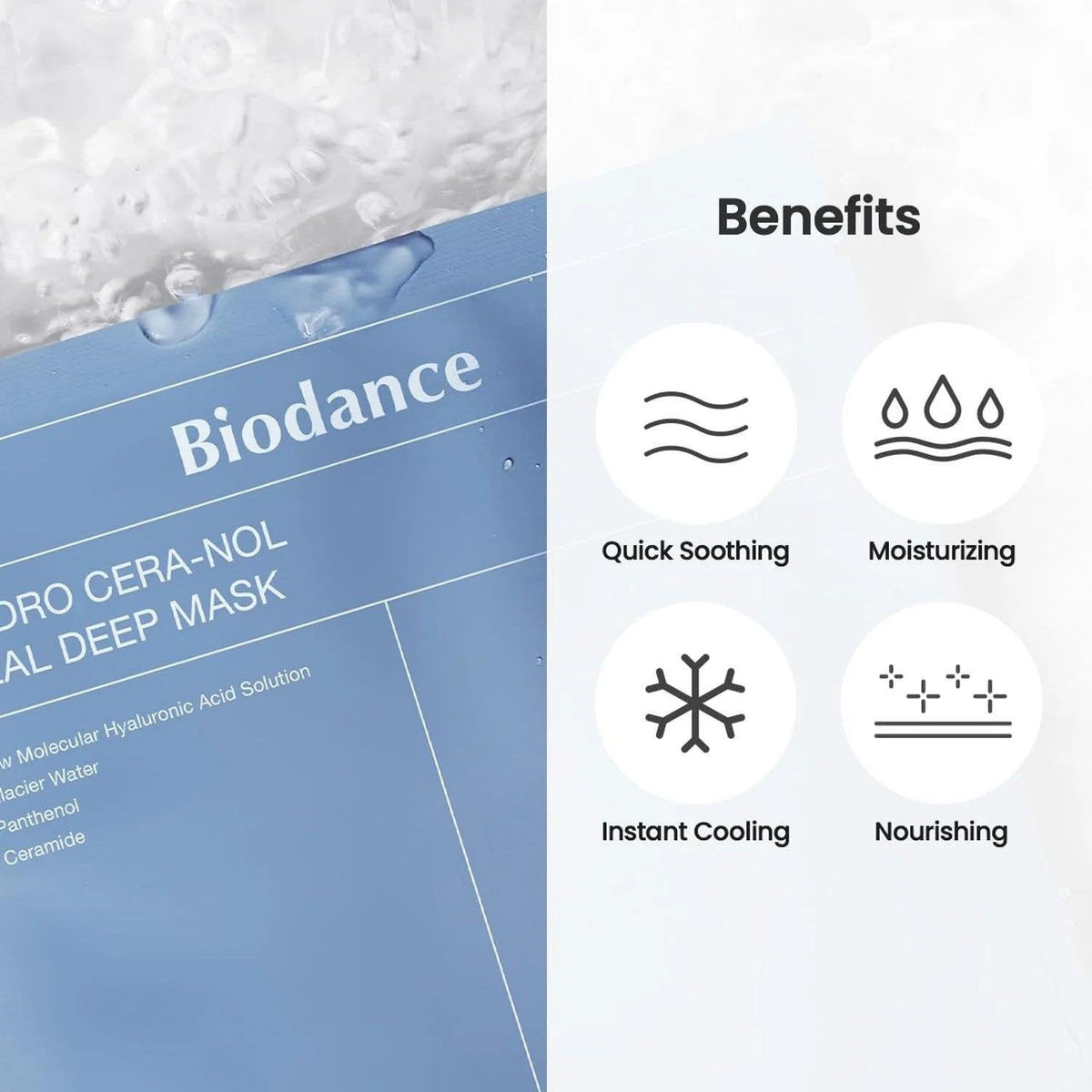 Biodance Hydro Cera-nol Real Deep Mask - Derin Nemlendirici Maske – Flavus