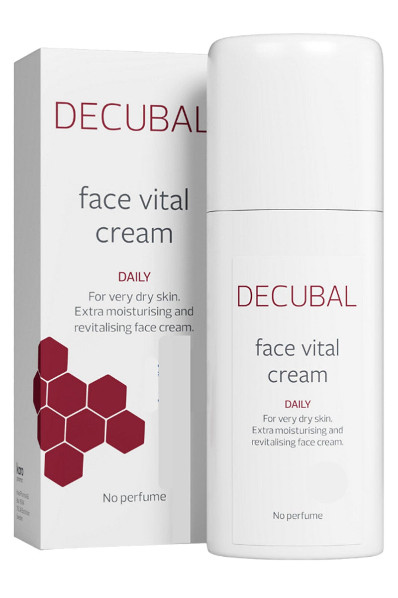 Decubal Face Vital Kuru ve Hassas Ciltler İçin Ekstra Besleyici Krem 5 ...