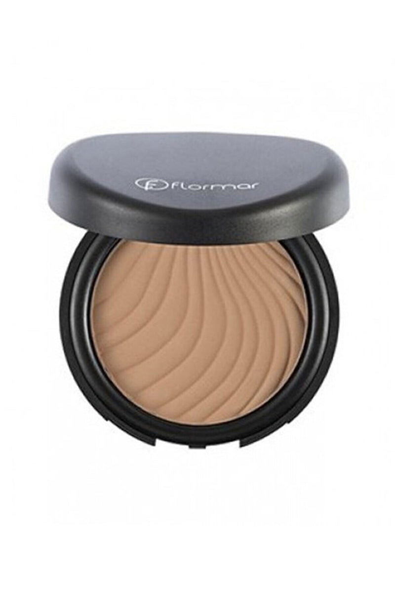 Flormar Wet&Dry Compact Powder Pudra - W05 Medium Caramel – Flavus