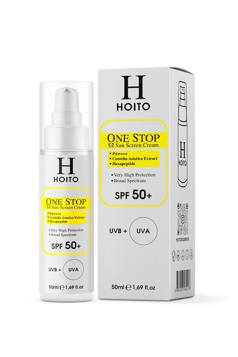 Hoito One Stop Sun Screen Güneş Koruyucu Krem SPF50+ 50 ml – Flavus