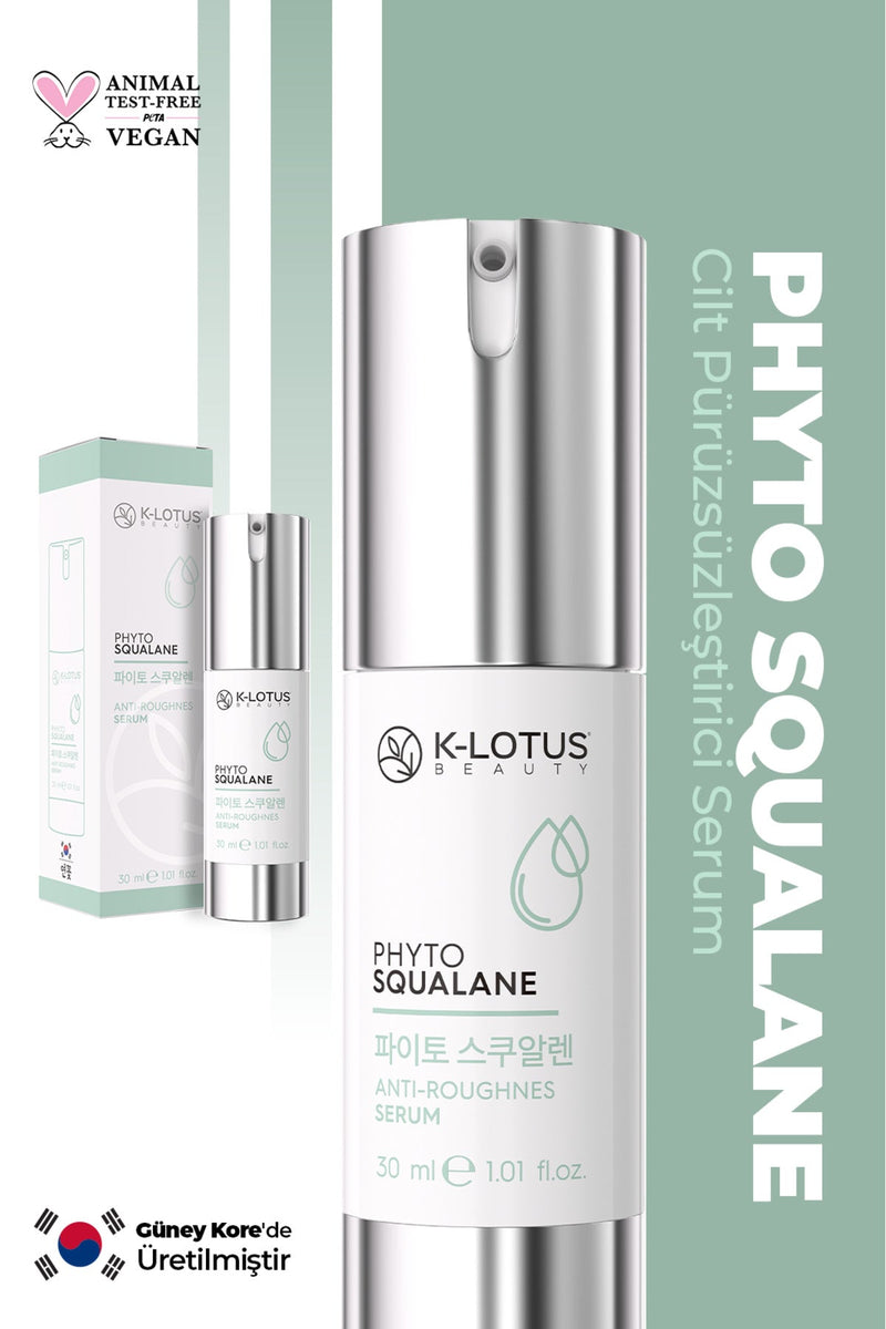K-Lotus Phyto Squalane Cilt Pürüzsüzleştirici Kore Mucizesi Cilt Bariy ...