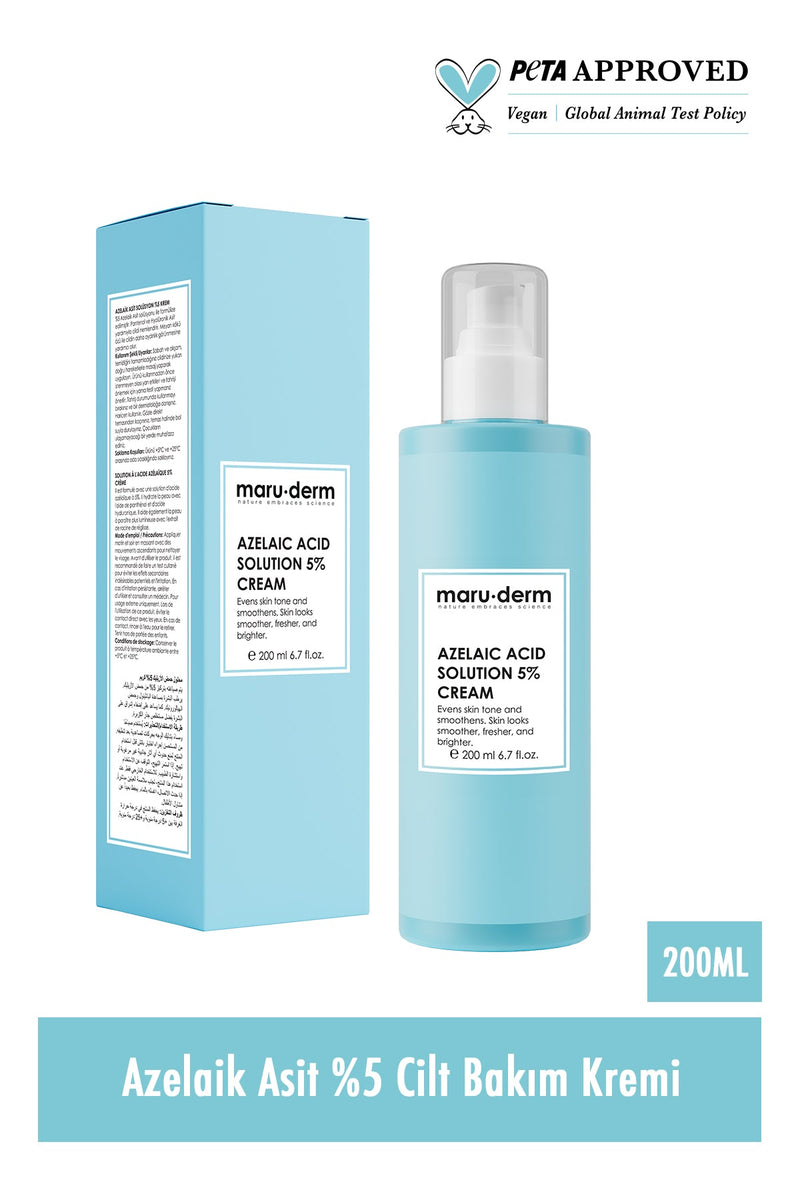Maruderm Özel Fiyat Azelaik Asit %5 Cilt Bakım Kremi 200 ML X 2'li Set ...