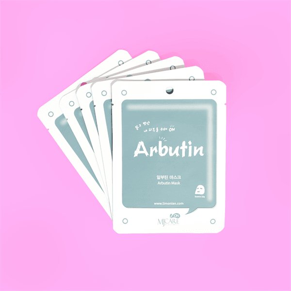 Mjcare Arbutin Mask - Arbutin Özlü Yüz Maskesi 5'li | Flavus
