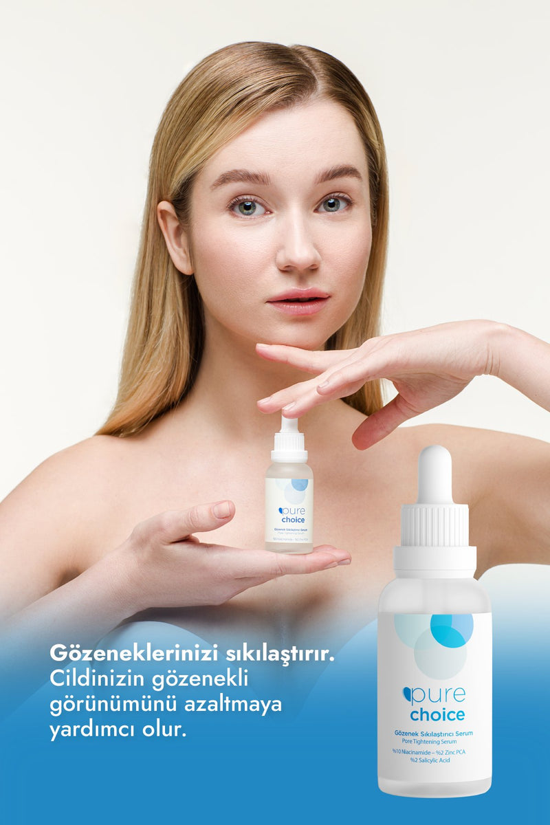 Pure Choice Gözenek Sıkılaştırıcı Cilt Bakım Serum 30 Ml %10 Niacinami ...