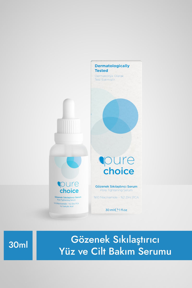 Pure Choice Gözenek Sıkılaştırıcı Cilt Bakım Serum 30 Ml %10 Niacinami ...