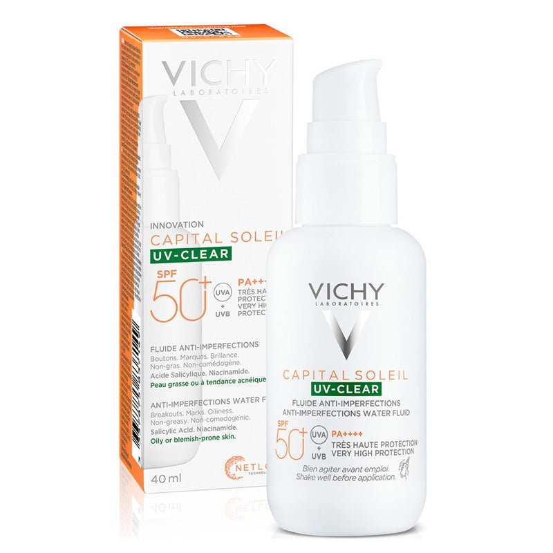 Vichy Capital Soleil UV-Clear Spf 50 Fluid Güneş Koruyucu 40 ml – Flavus