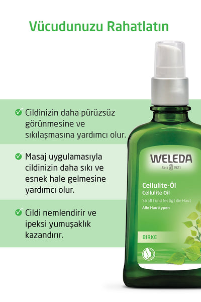 Weleda Birke Cellulite Oil Selulit Ya 100ml Flavus