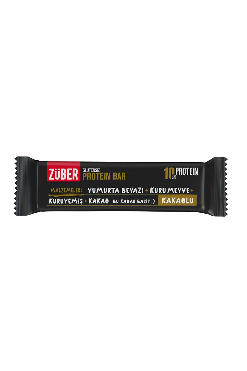 Züber Kakaolu Protein Barı 40g | Flavus